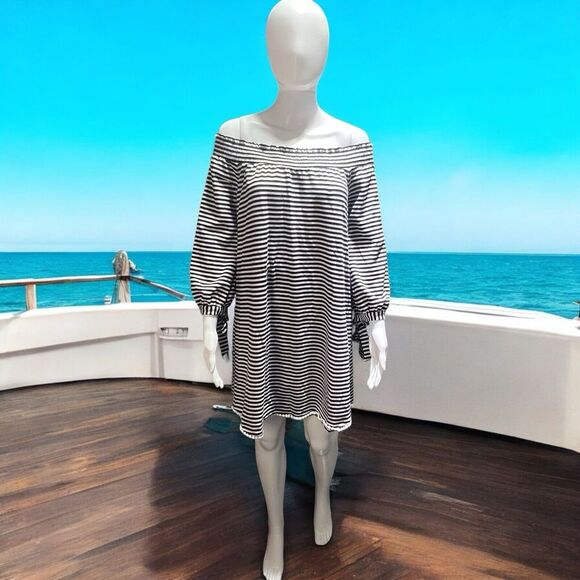 ANDREE BY UNIT | Dresses | Andree By Unit New Dress Striped Navy White ...